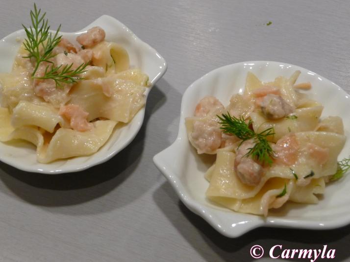Tapa de «Delicatesse de pasta marinera» | CarmYla
