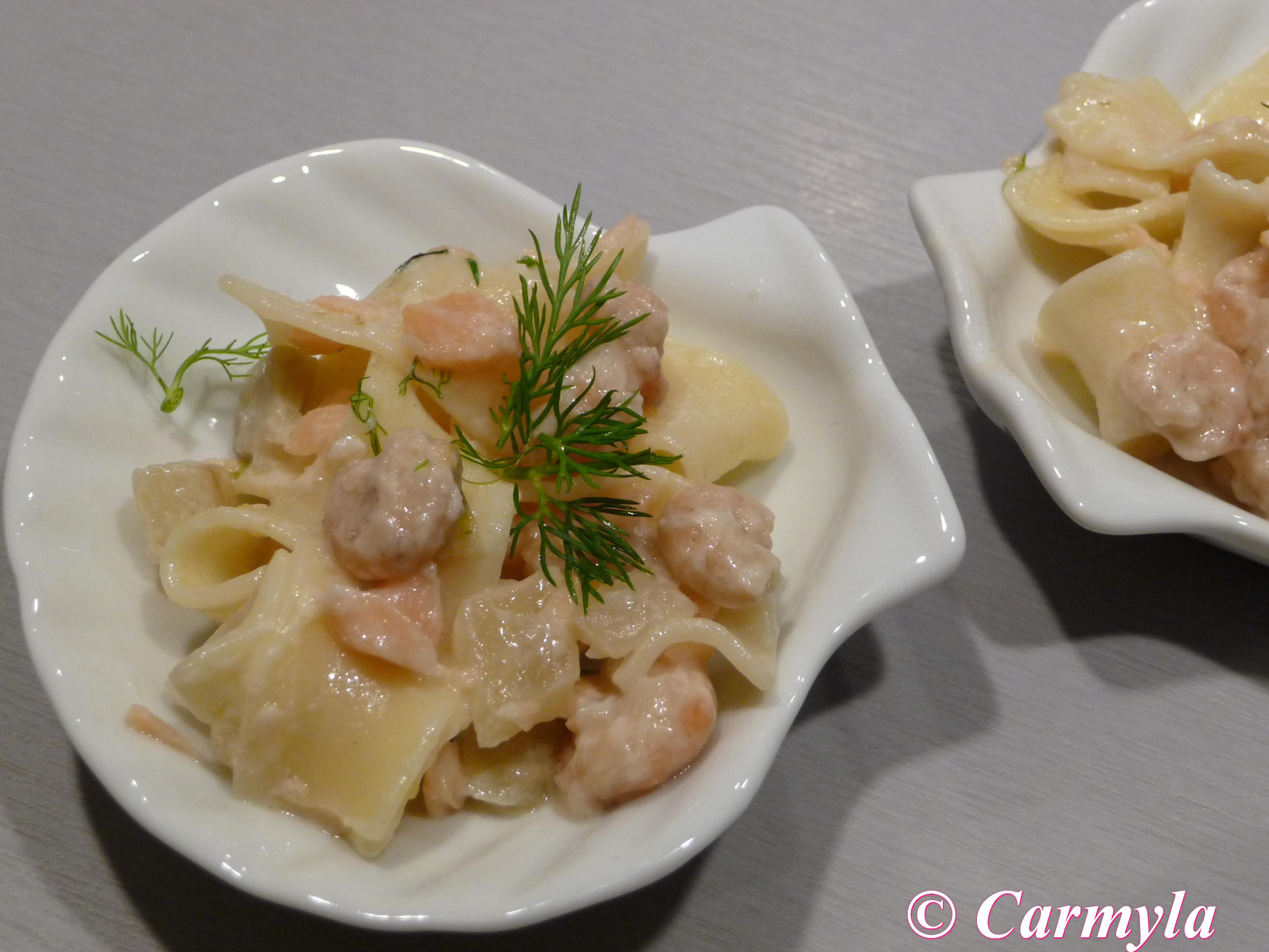 Tapa de «Delicatesse de pasta marinera» | CarmYla