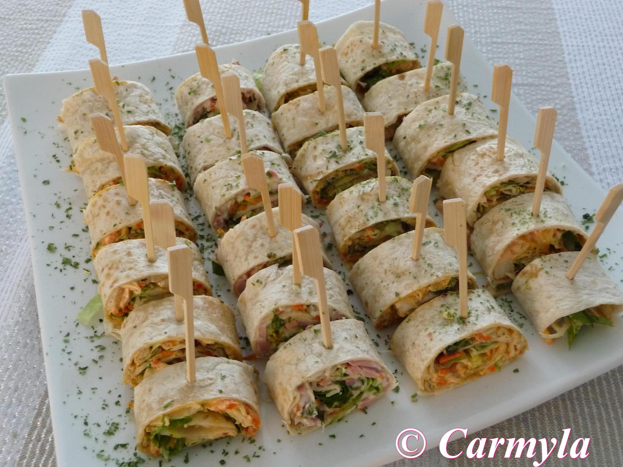 BANDERILLAS CARMYLA DE TORTILLA MEJICANA PARA BUFFET | CarmYla