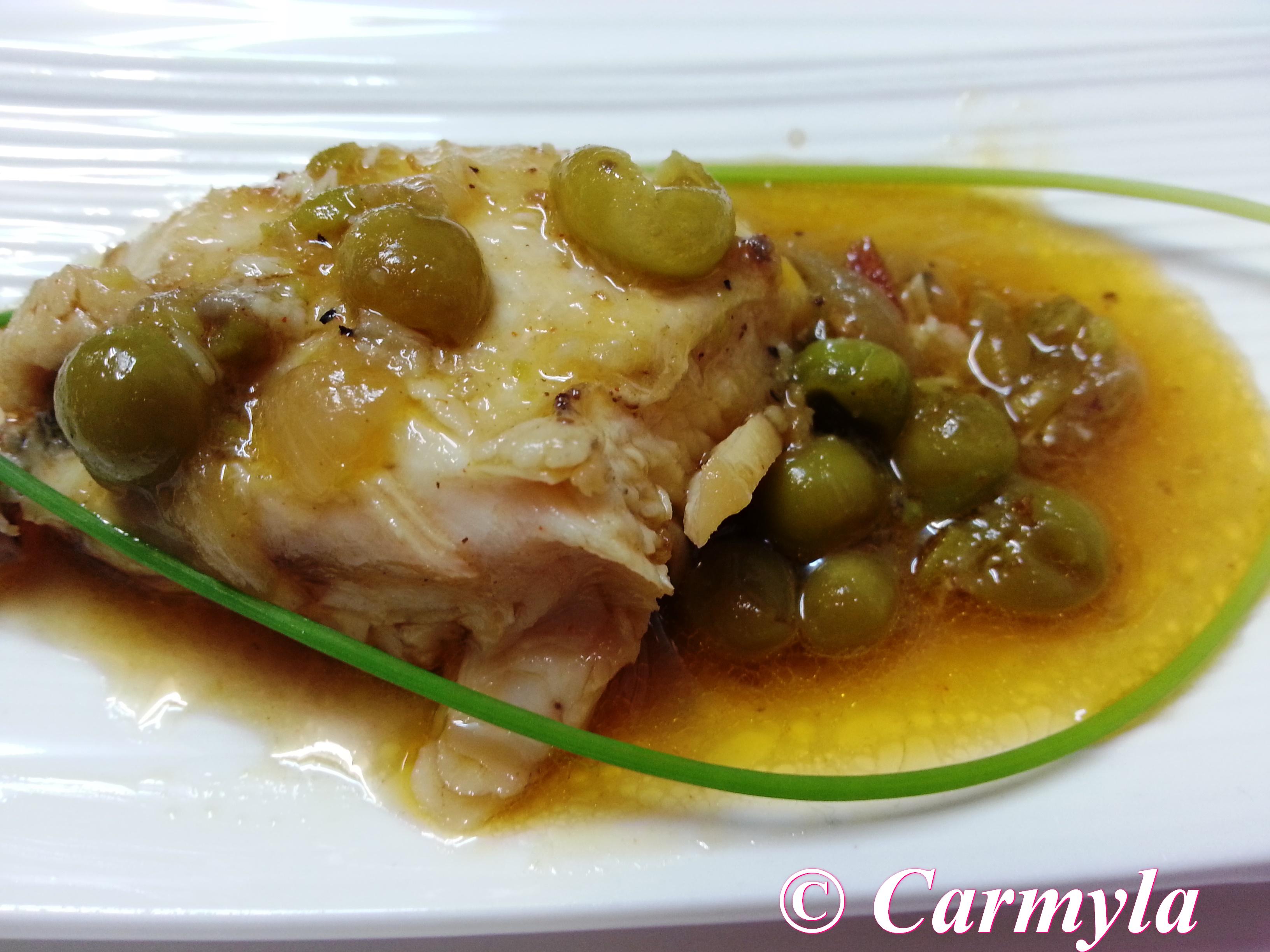 TAPA DE POLLO CON GUISANTES A LA CARMYLA | CarmYla