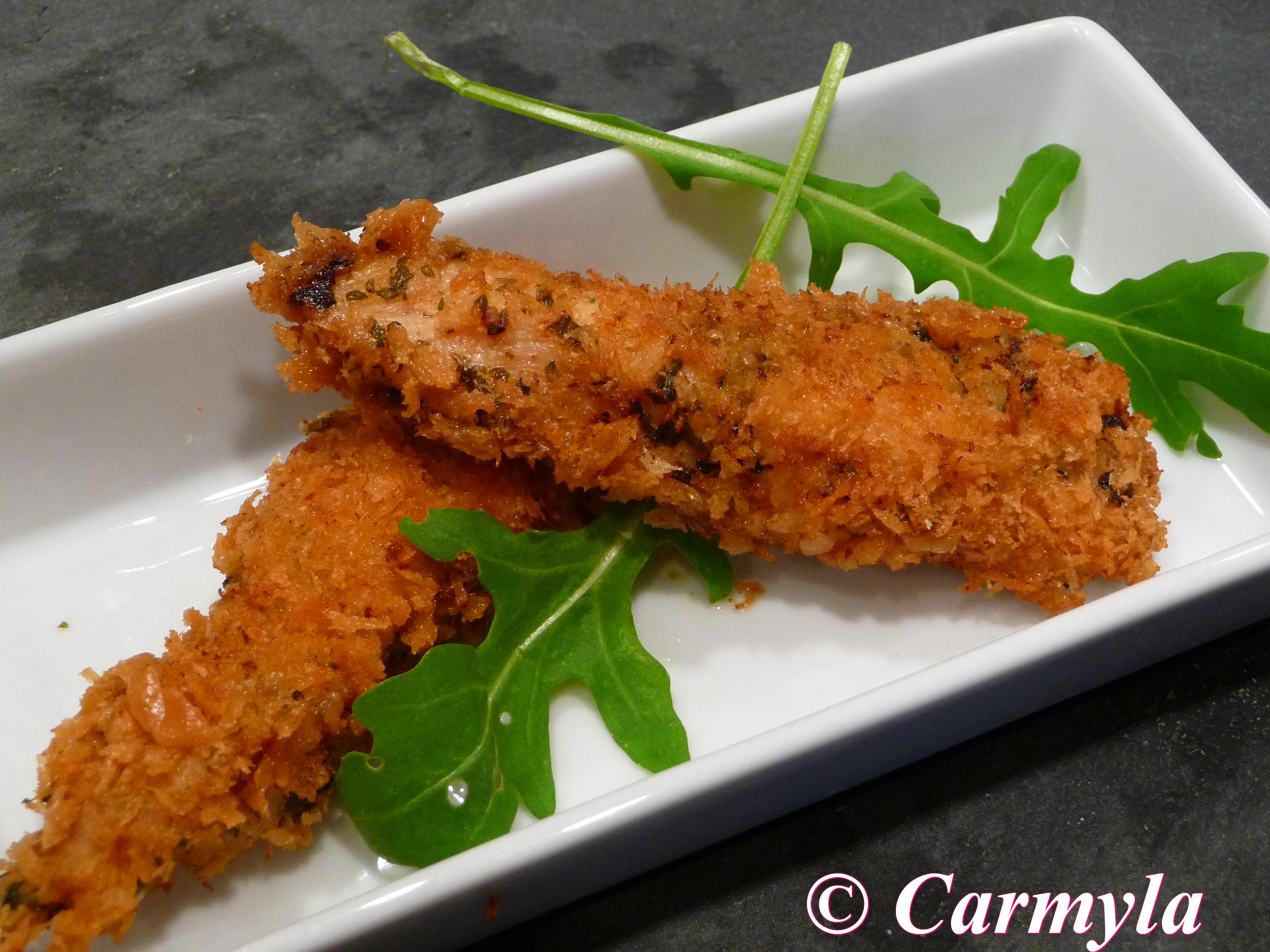 PALITOS DE POLLO CON PANKO | CarmYla