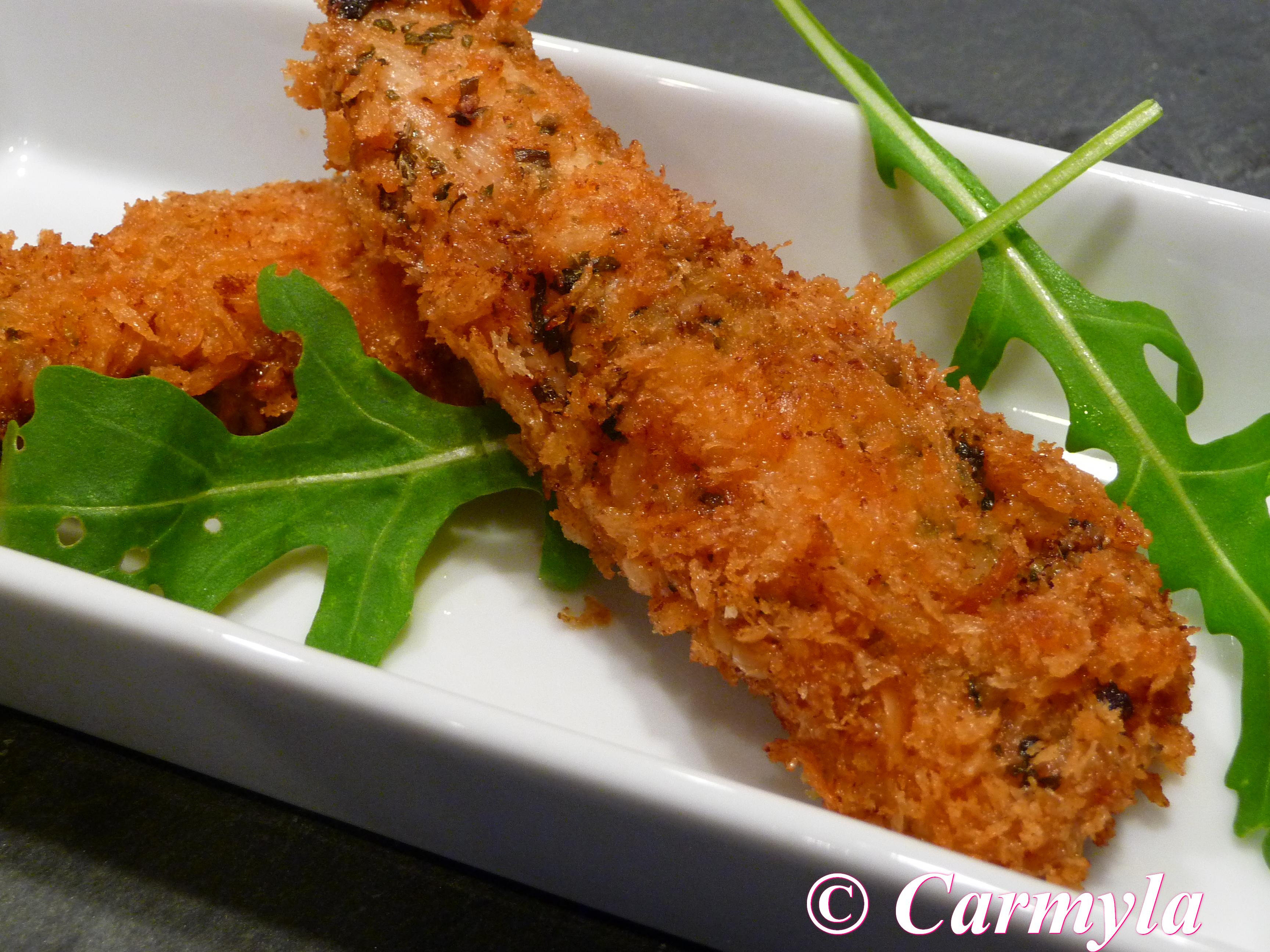 PALITOS DE POLLO CON PANKO | CarmYla