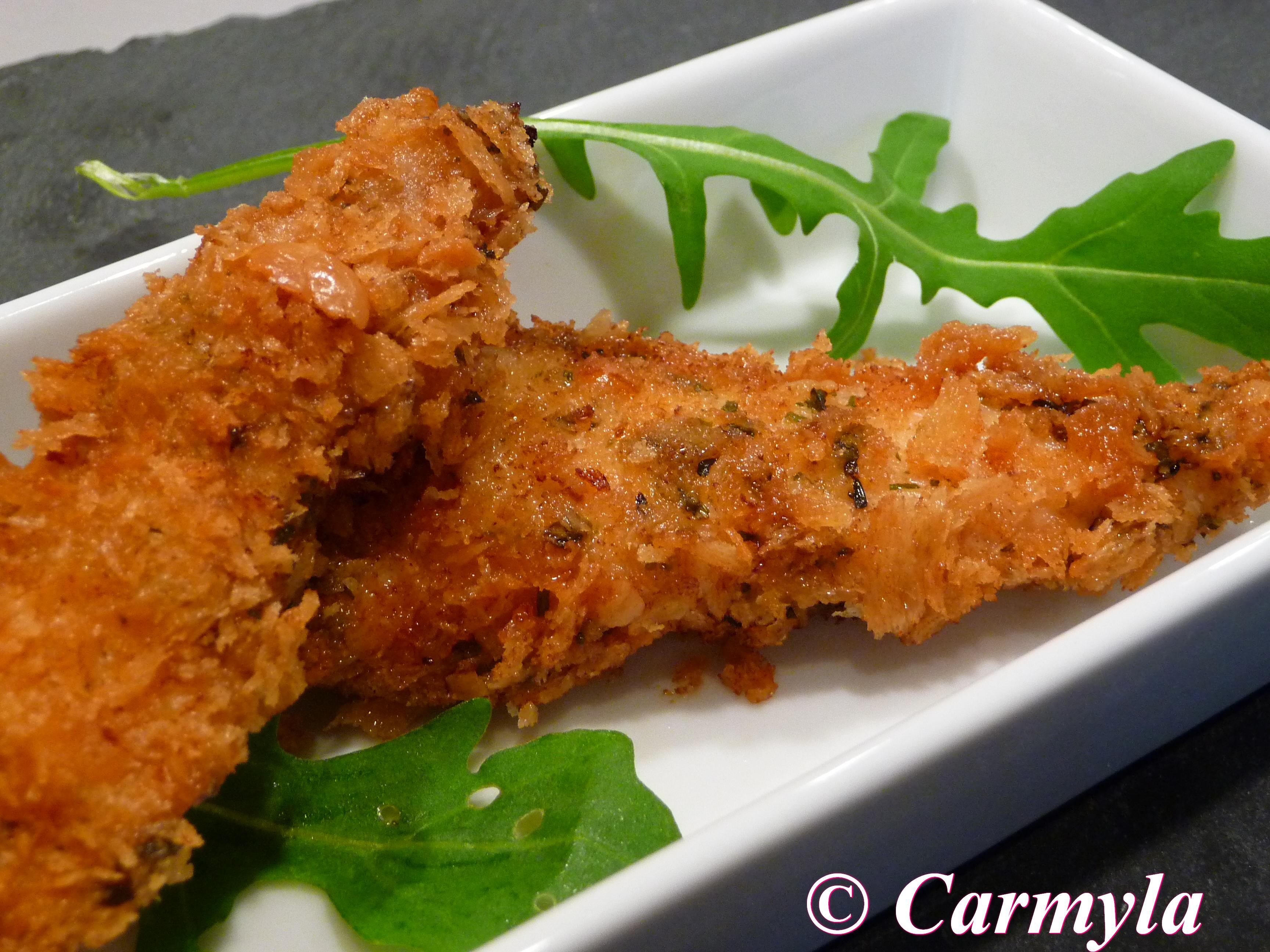 PALITOS DE POLLO CON PANKO | CarmYla